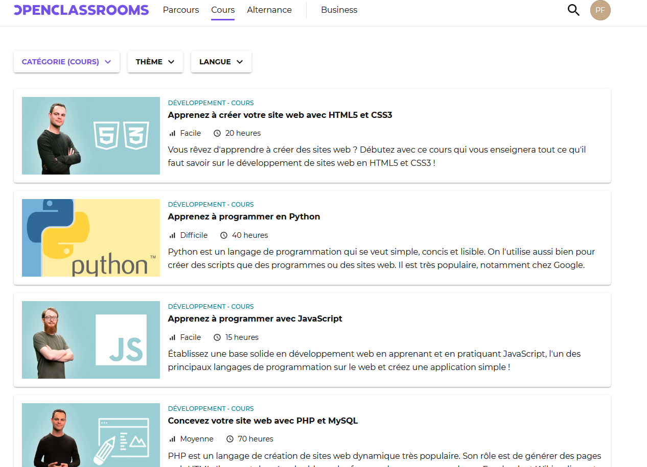 Tuto Compétences de base : Openclassrooms – Tiers-Lieux et Transitions ...